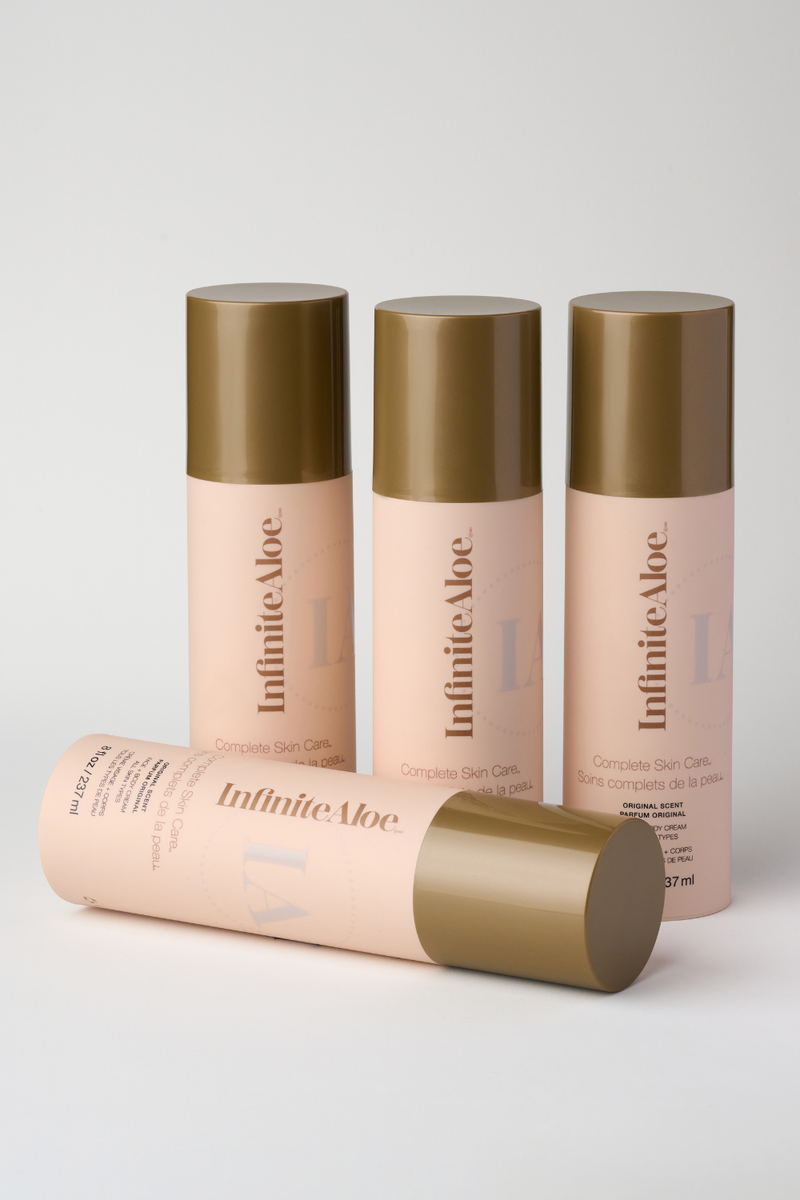 InfiniteAloe Complete Skin Care Airless Pump Bottle in an 8oz size ...