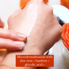 Skin Polish Microdermabrasion Cream for Face and Neck | InfiniteAloe