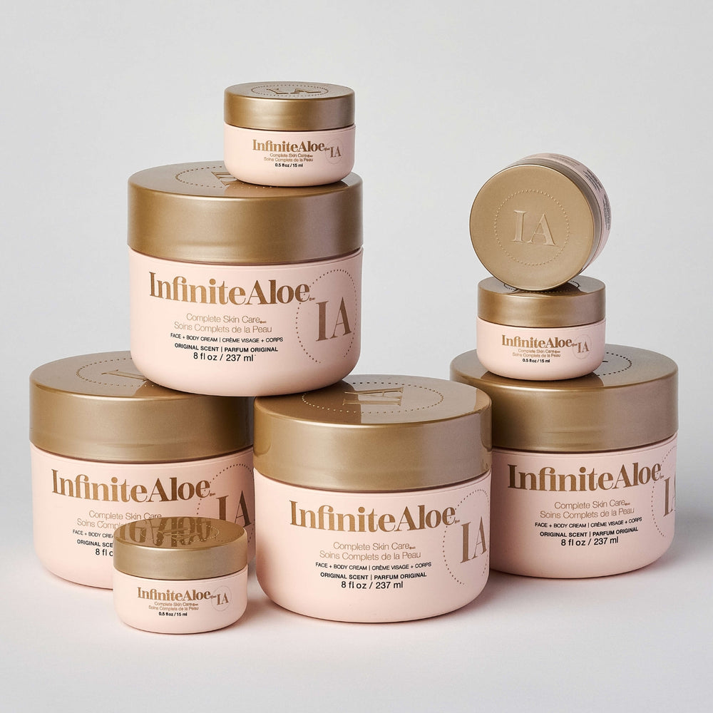 Family Pack, Aloe Vera Based Face and Body Cream | InfiniteAloe