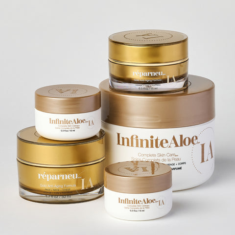 Gold Anti-Aging Formula, the réparneu line by InfiniteAloe
